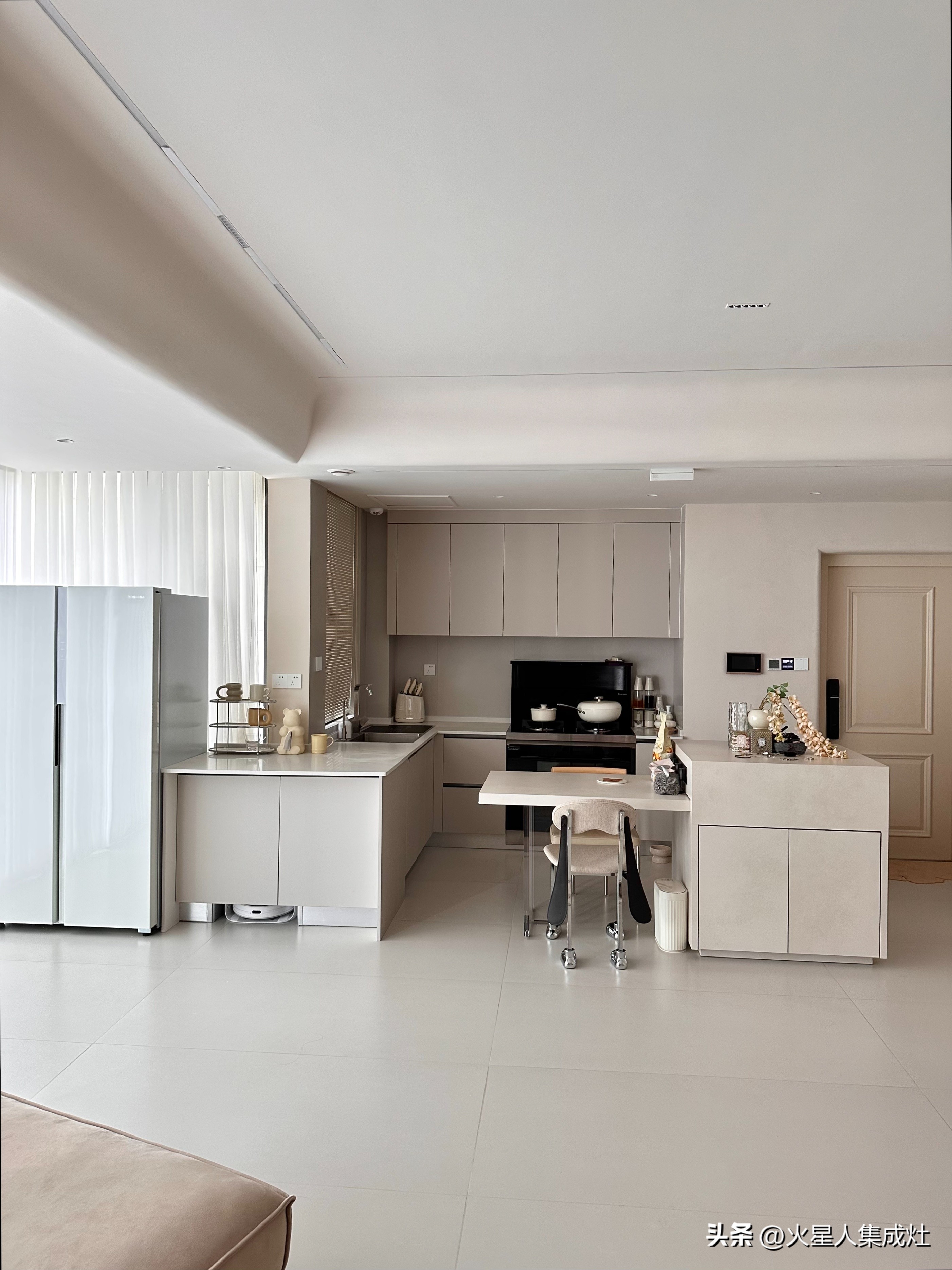 Three rooms burst into one room! After seeing her home, I know what ...