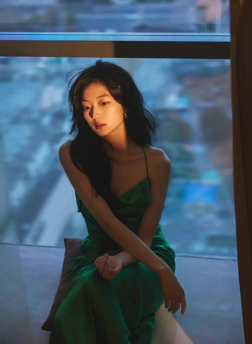 When Sun Qian wore a tulle skirt, her temperament was much more ...