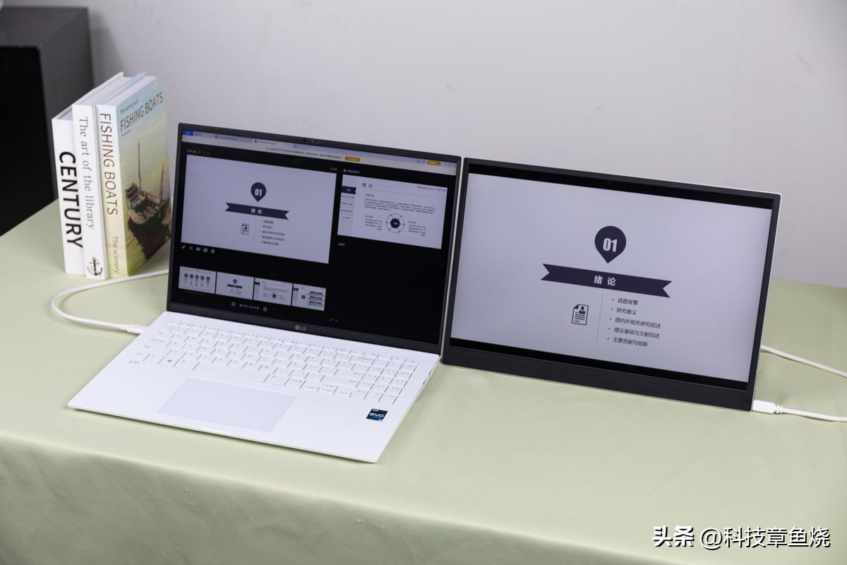 Ultra-portable dual-screen combination, a good partner for mobile ...