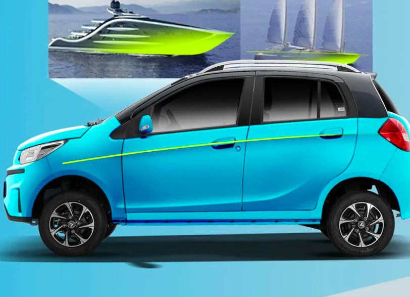 Two low-speed electric cars are here, stylish and atmospheric, with a ...
