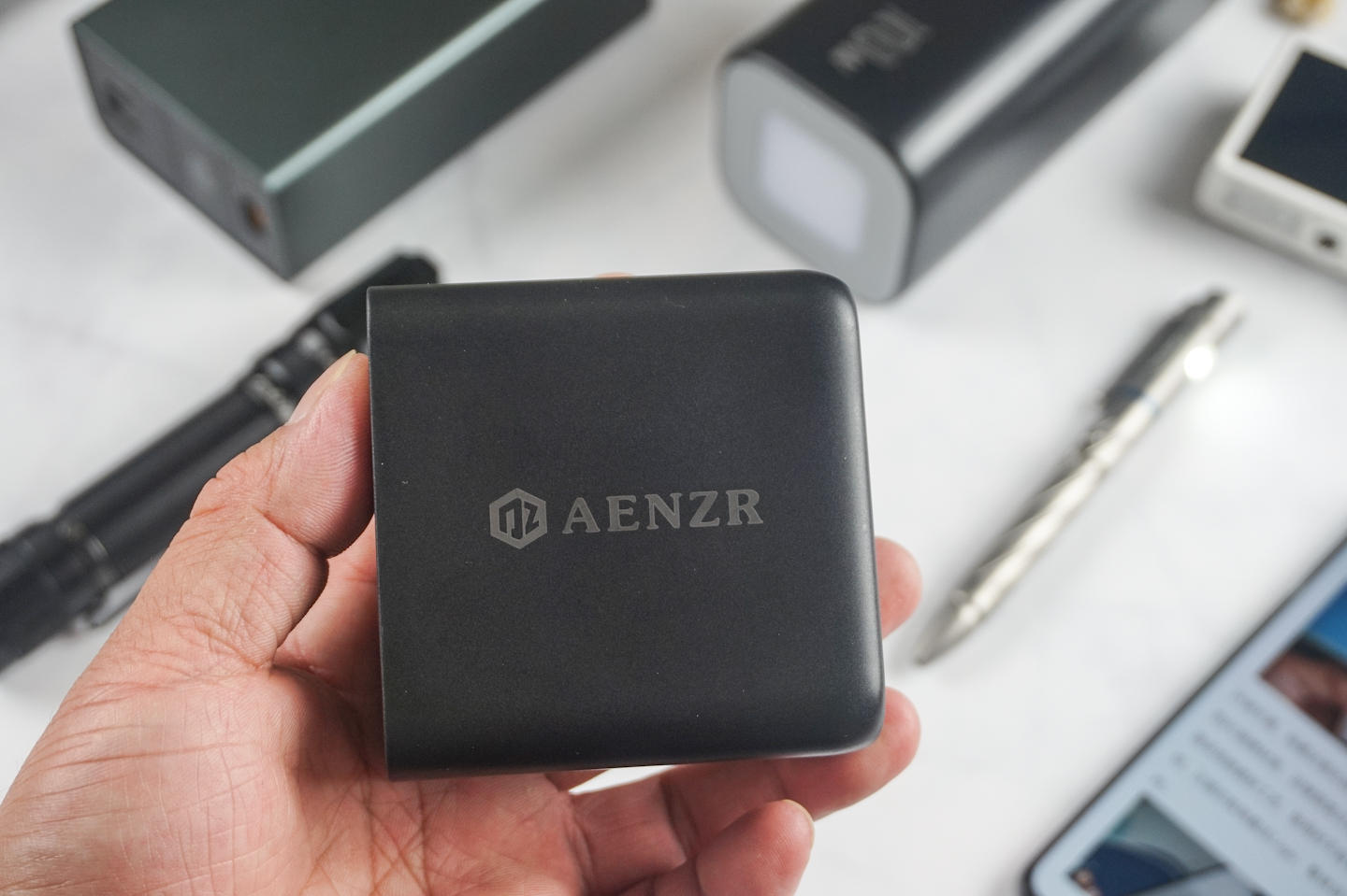 Fast charging, one step faster AENZR 130W GaN charger - iNEWS