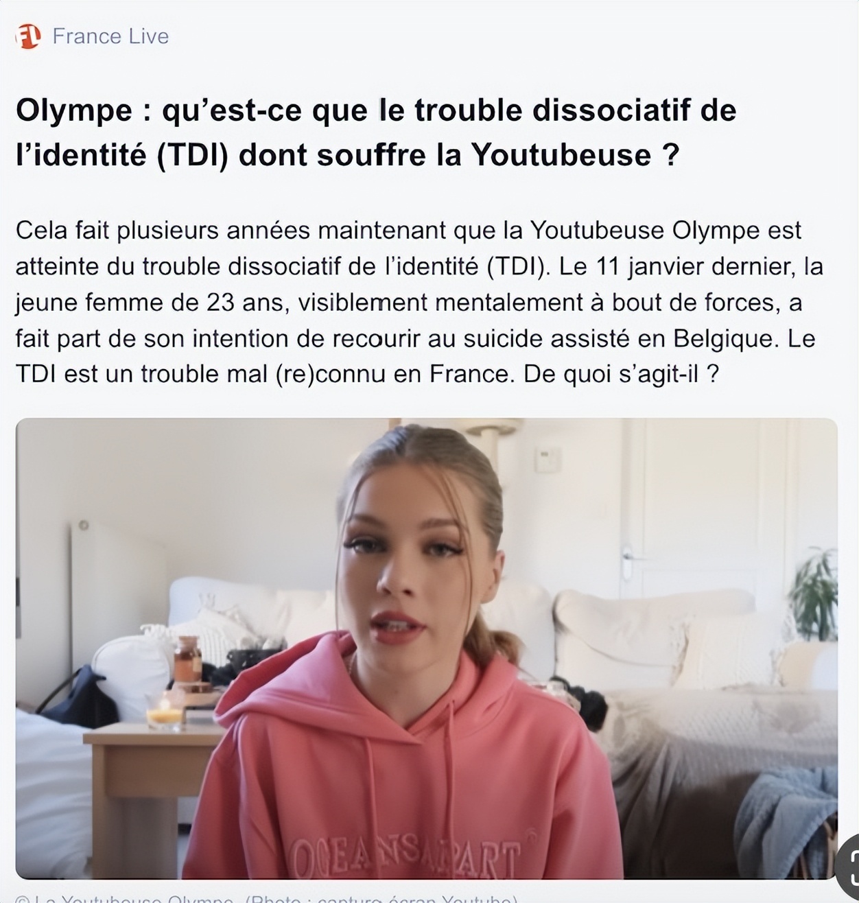 The 8 personalities of the 23-year-old girl conflicted with each other ...