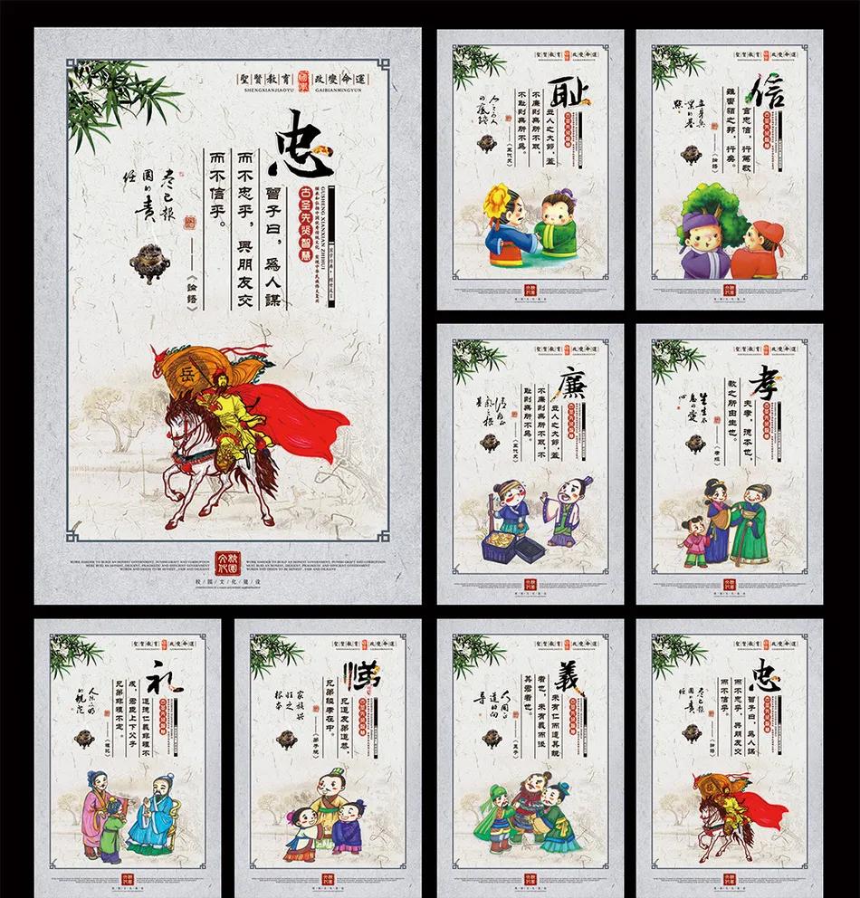 Chinese traditional culture - three principles, four dimensions, five ...