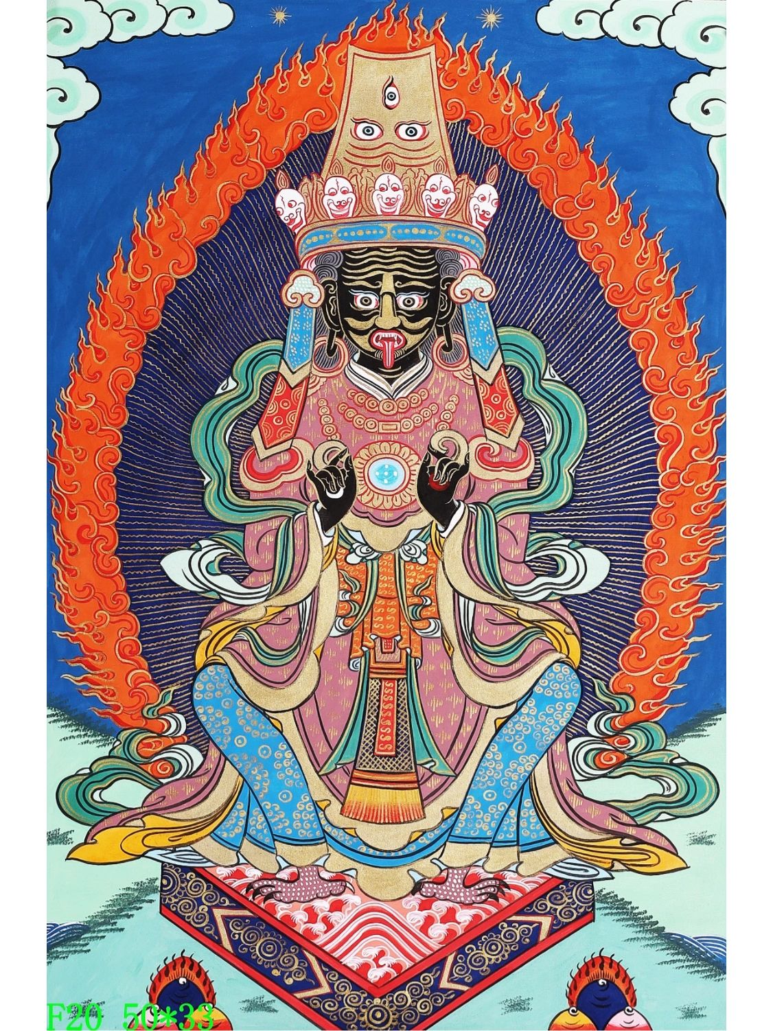 The 4 taboos of wearing Zakiram thangka, please collect it - iNEWS