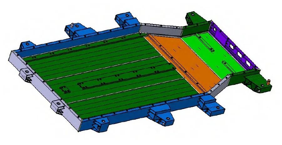 New energy vehicle battery pack - shell structure design and connection ...