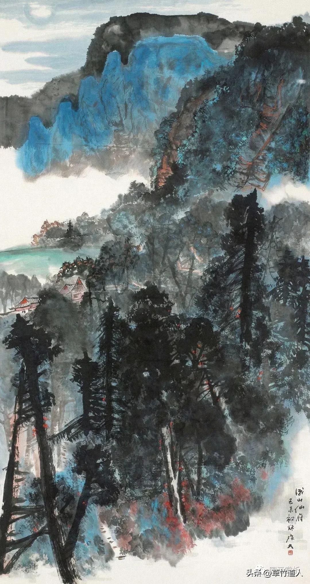 Jiu Gong's Art Road: Landscapes, Flowers, Birds and Figures, the Charm ...