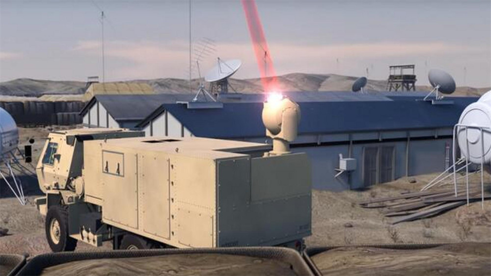 The U.S. reconnaissance plane was irradiated by an unknown beam, and ...