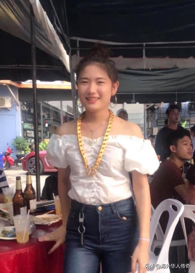 Lao beauty wearing "big gold chain" became popular on the Internet!Male ...
