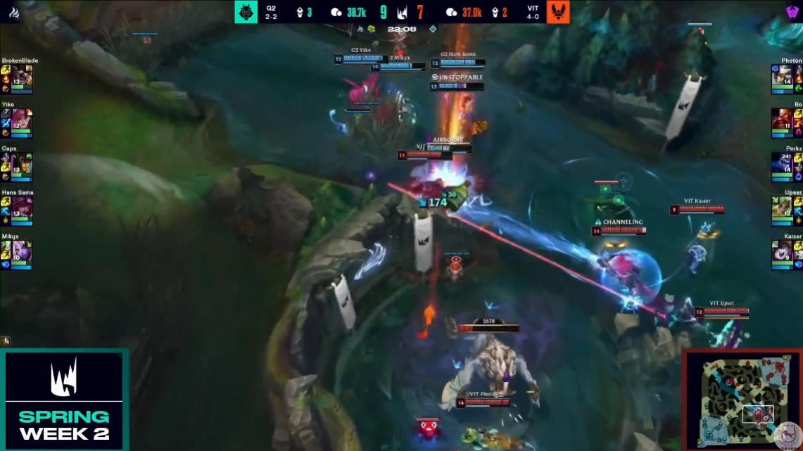 VIT jungler Bo played abnormally and lost to G2! Having a criminal ...