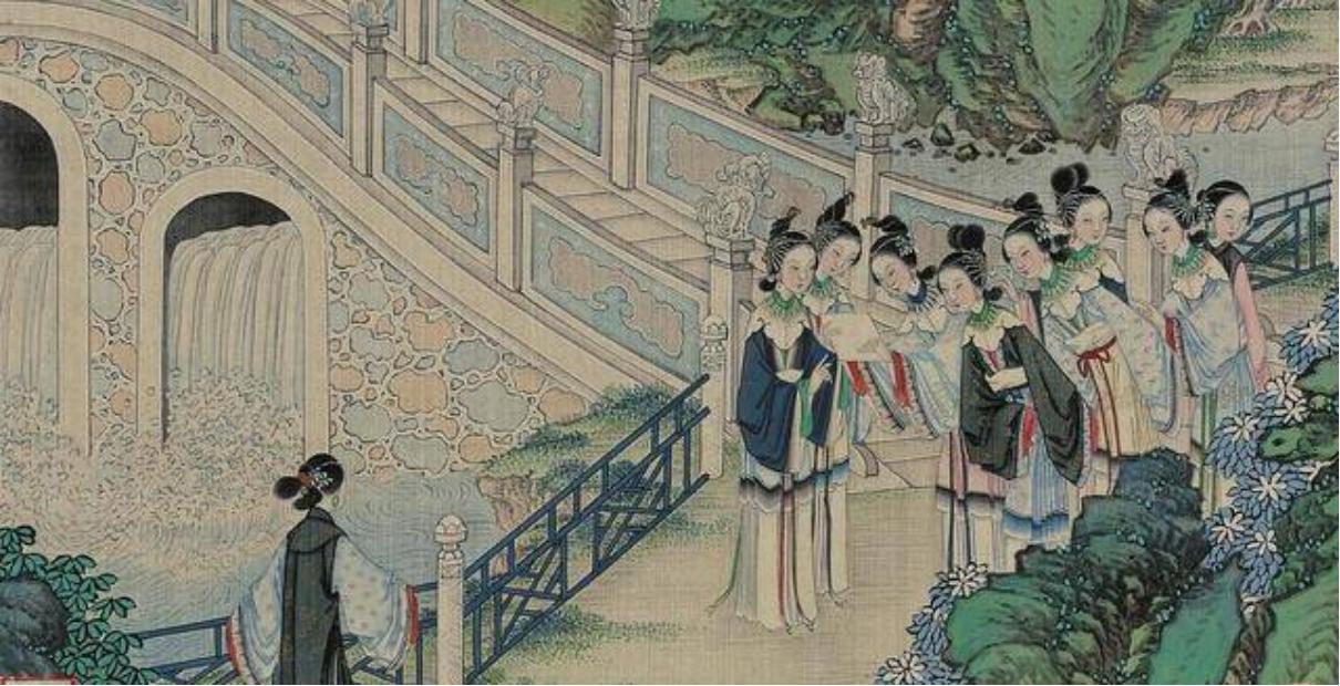 A Dream of Red Mansions Lin Daiyu's death poem Xing Peach Blossoms One ...