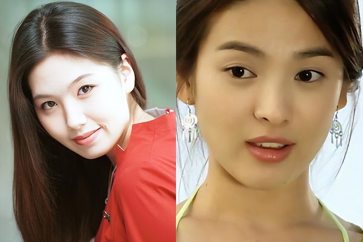 The most beautiful actress in South Korea, Li Eun-joo, was played with ...