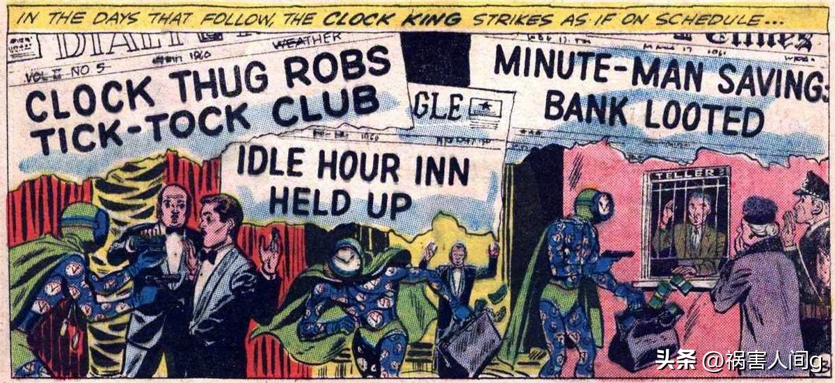 DC's Three-Line Villain Clock King - iMedia