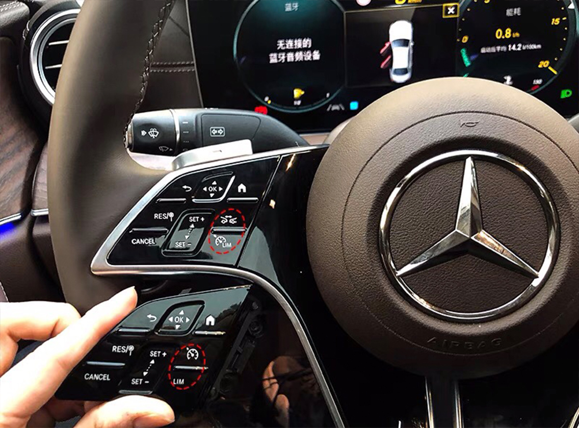 22 Mercedes-Benz E350eL retrofitted with 23P driving assistance system, giving you more safety ...