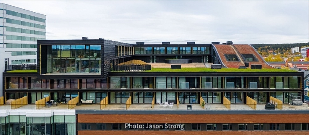 The Swedish Wood Industry has added a new building, and BIG designed ...