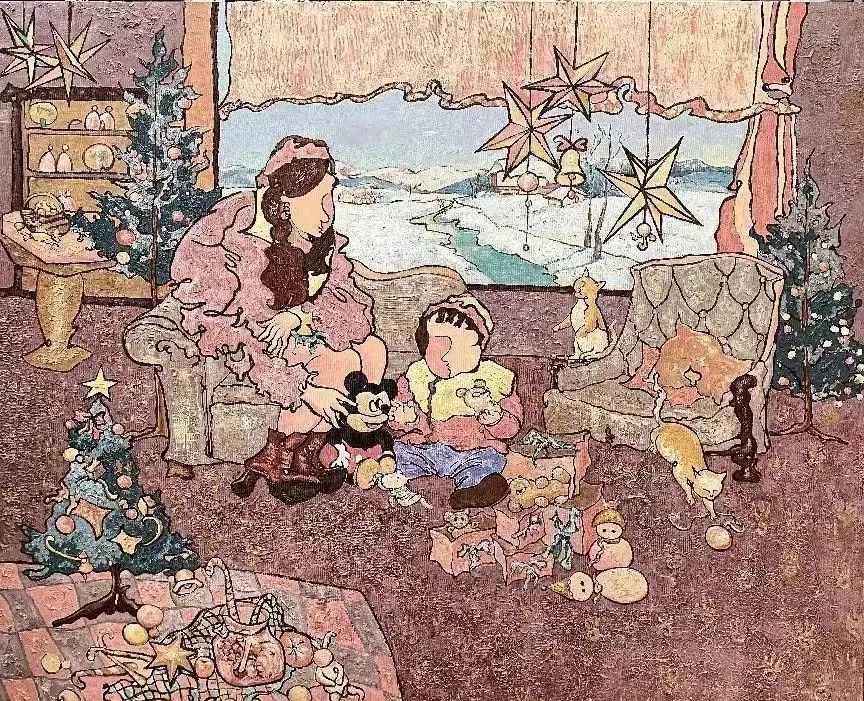 Appreciation of female painter Zhang Hong's oil paintings - iNEWS