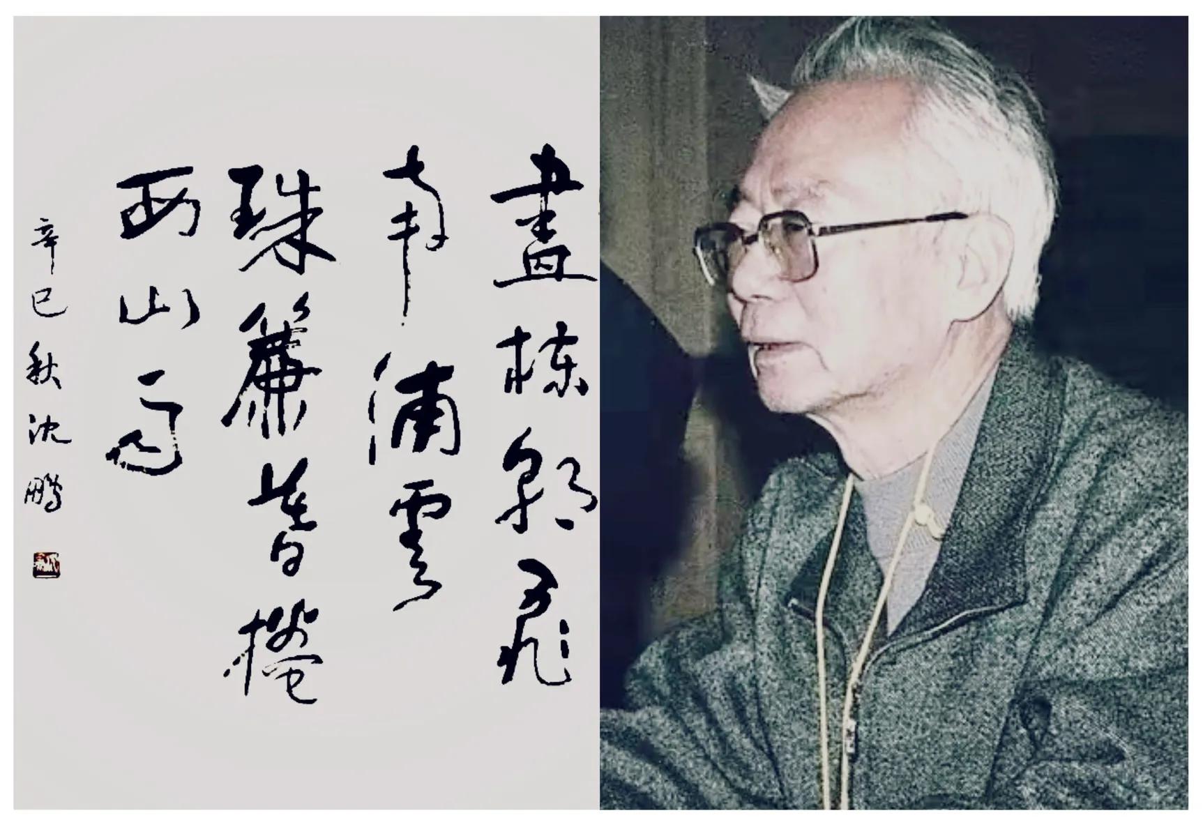 Appreciation of Shen Peng's Calligraphy Works in Cursive in 2001 ...