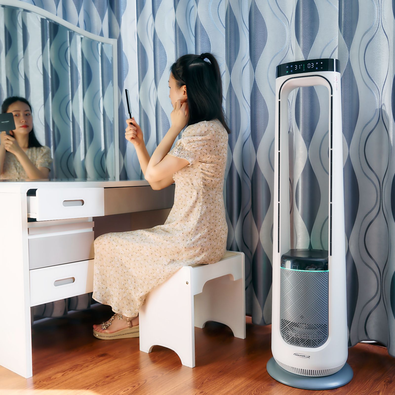 Aldehyde removal cold and warm wind blows from summer to winter! I will ...