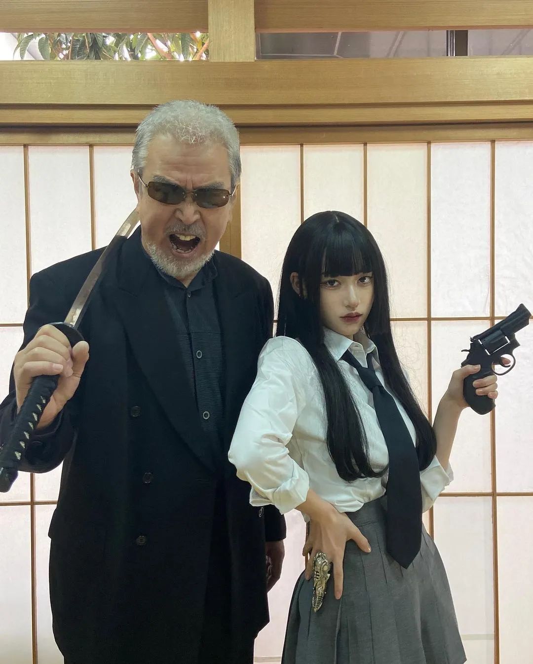 Japan's "underworld" father and daughter became popular, the whole ...