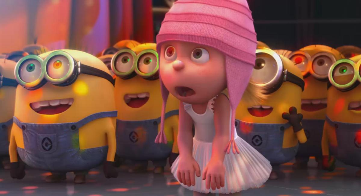 "Despicable Me", this movie makes me fall in love too much, and I was ...