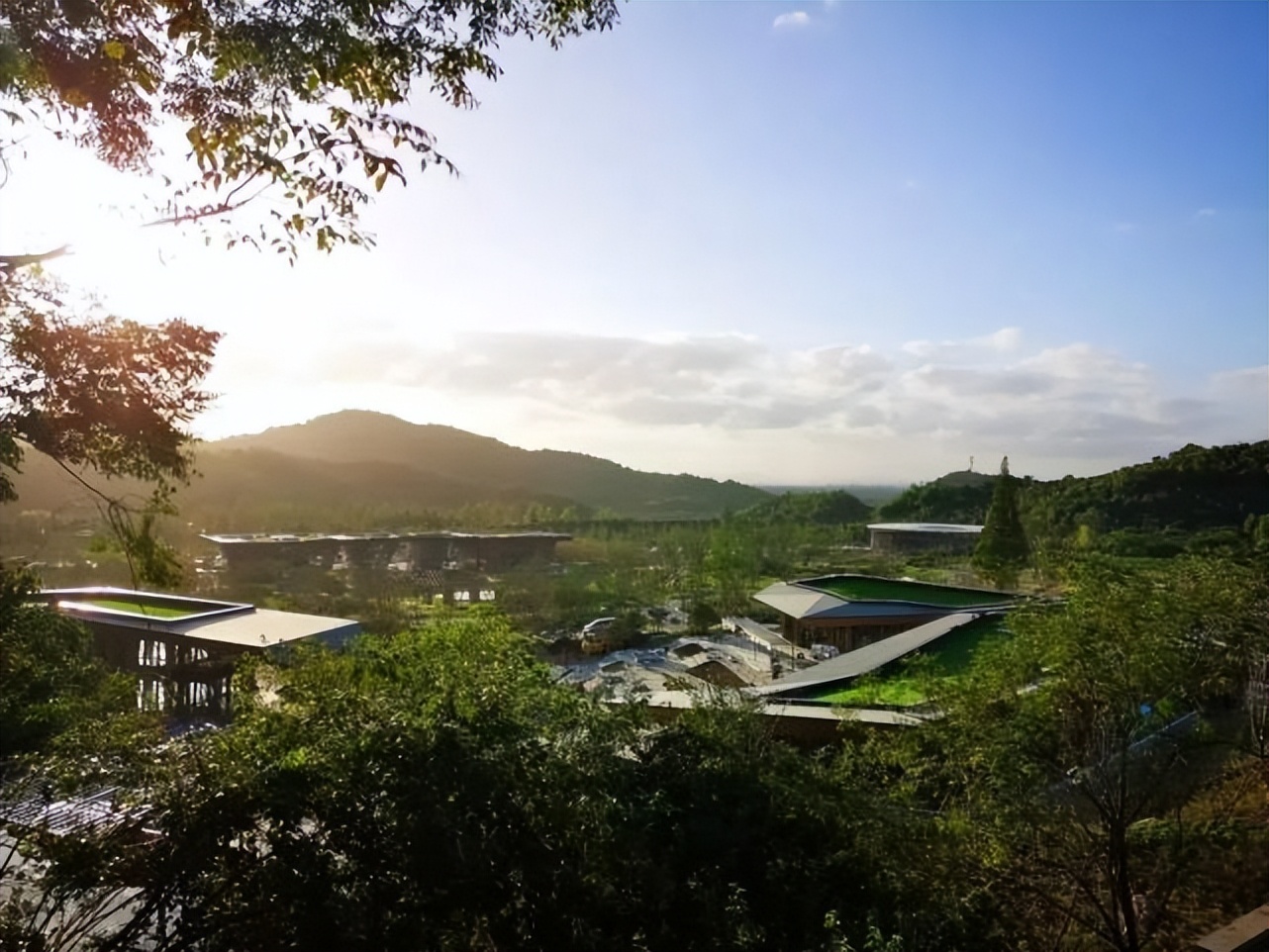 Huzhou Deqing Tea Field includes Shangzhu Mountain Fantasy Valley ...