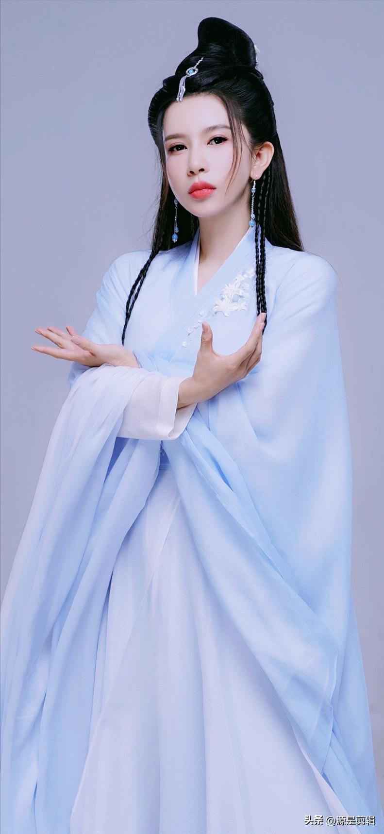 Appreciation of beautiful photos of Pan Shuangshuang in ancient costume ...