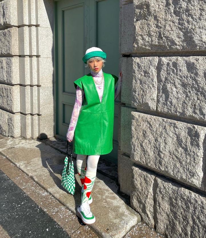 Ins fashion blogger naras is not ordinary people can interpret ...