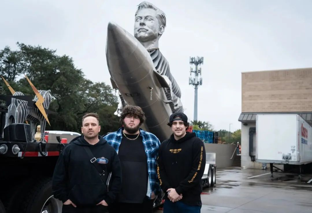 Musk fans spent 4.19 million to design a statue for him?A little spicy ...