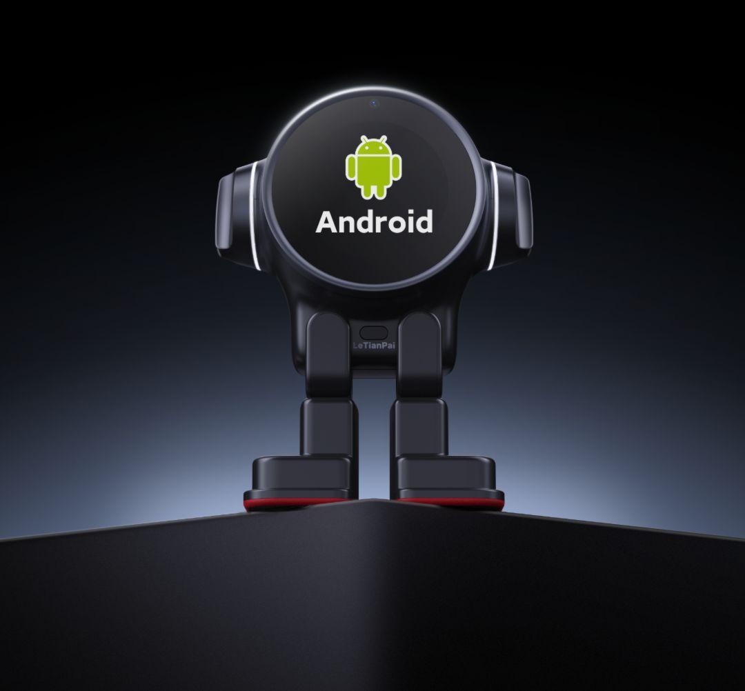 Optimist desktop robot - the first robot equipped with Android system ...