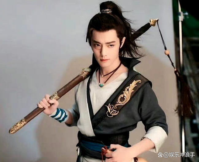 Zhuang Dafei and Xiao Zhan and Tsui Hark collaborated on the new play "The Legend of the Condor ...