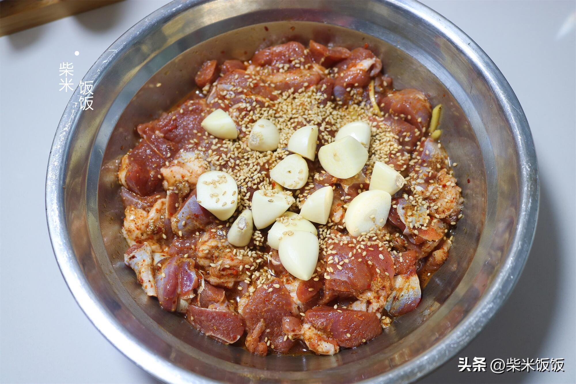 Friends who love meat must try it. It is marinated and roasted. The ...