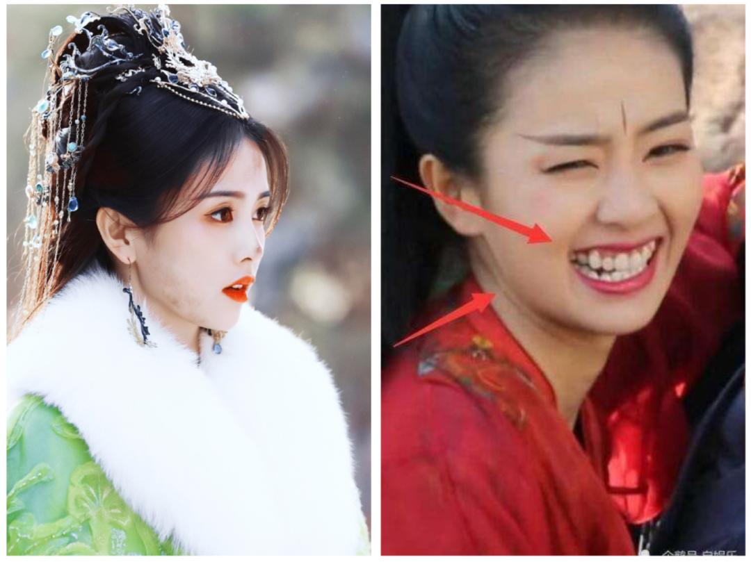 The beauty of Bailu's new drama war damage makeup has soared, so I can ...