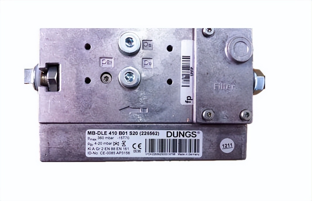 Model and technical parameters of DUNGS gas solenoid valve - iNEWS
