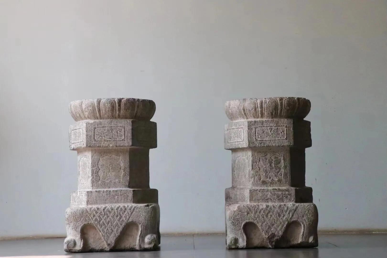 "Hexagonal Bluestone·Lotus Plinth" - iNEWS