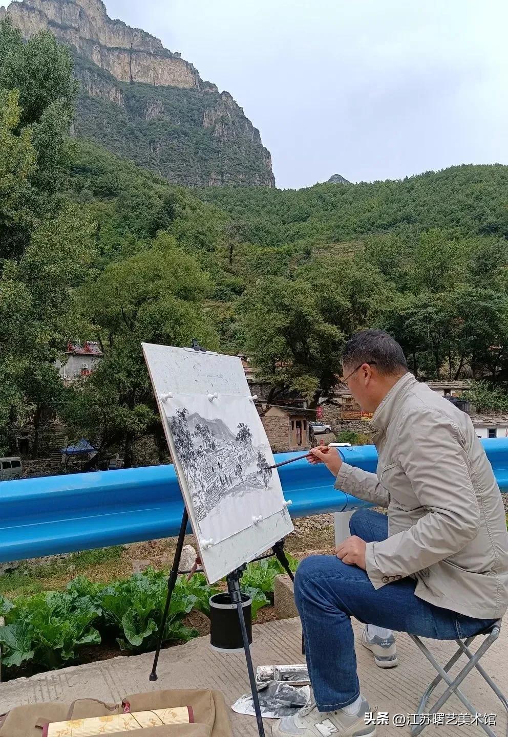 On Li Mingwei's Taihang Sketches from Life - iNEWS