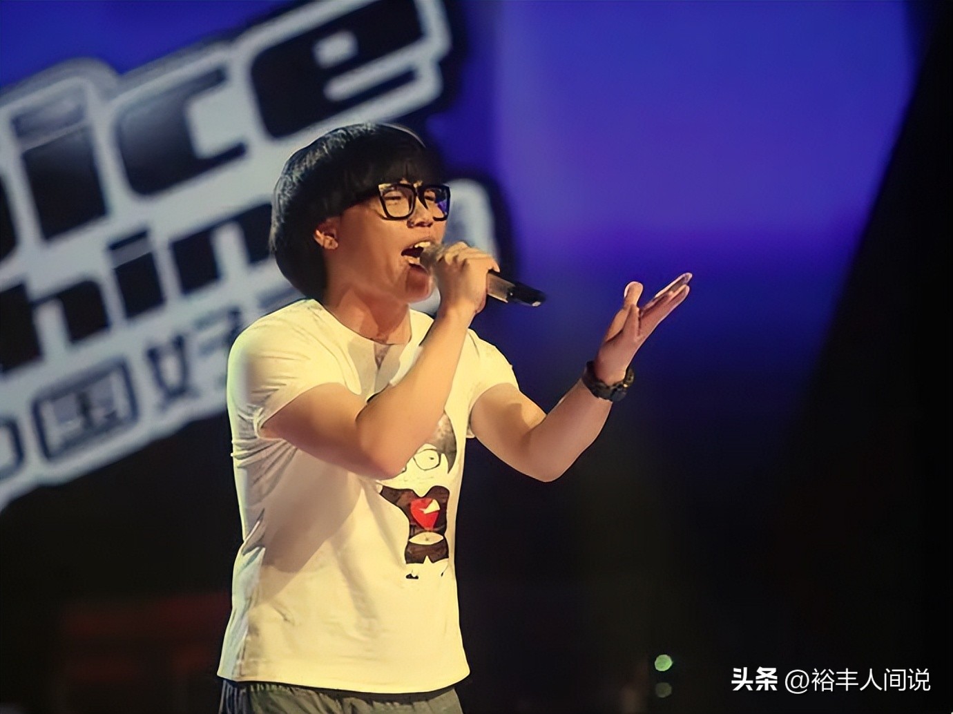 "The Voice" champion Li Qi recent situation! The round shape and ...