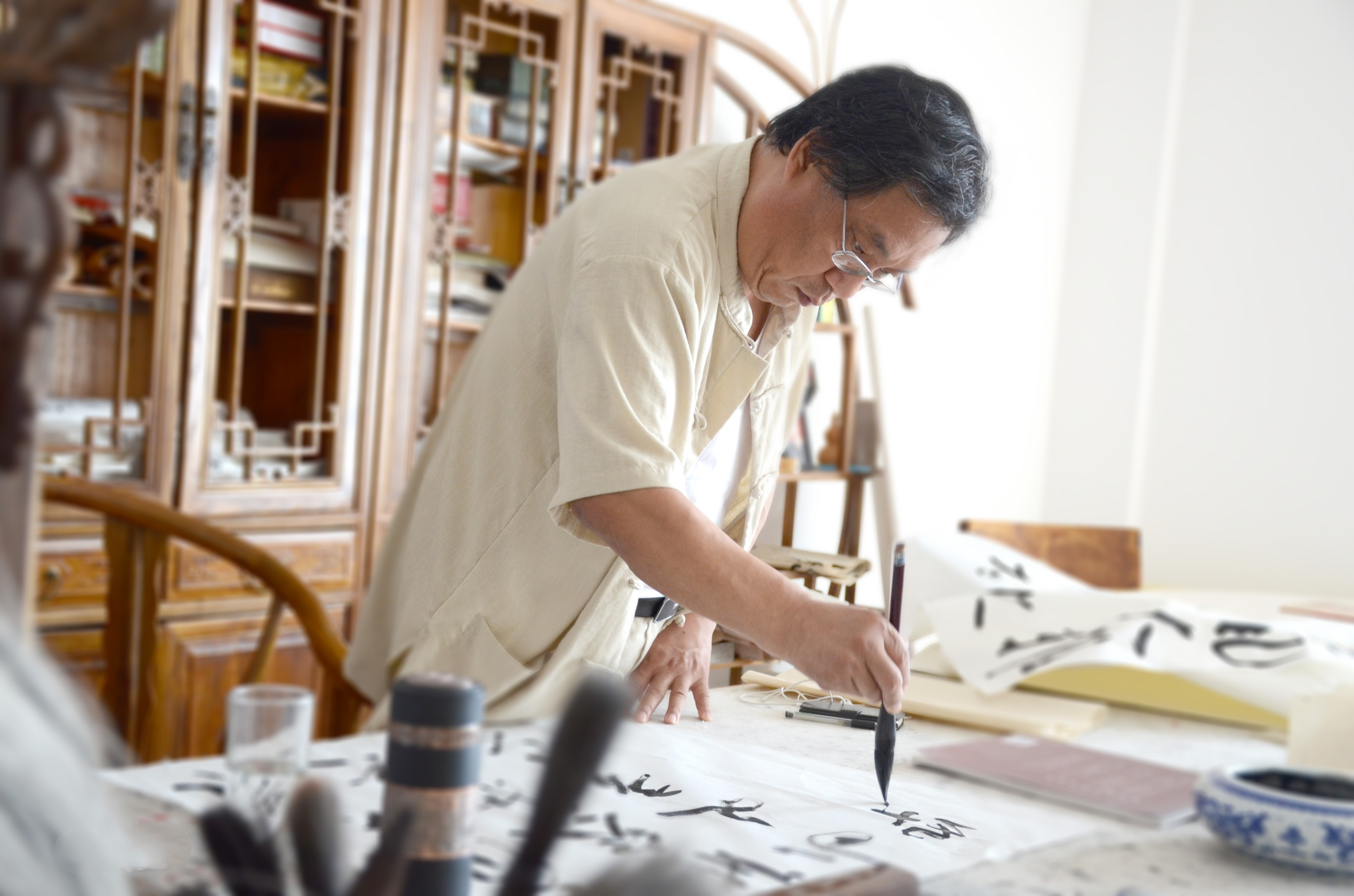 Lanting Award winner Fan Ziyang's calligraphy has an ancient charm ...