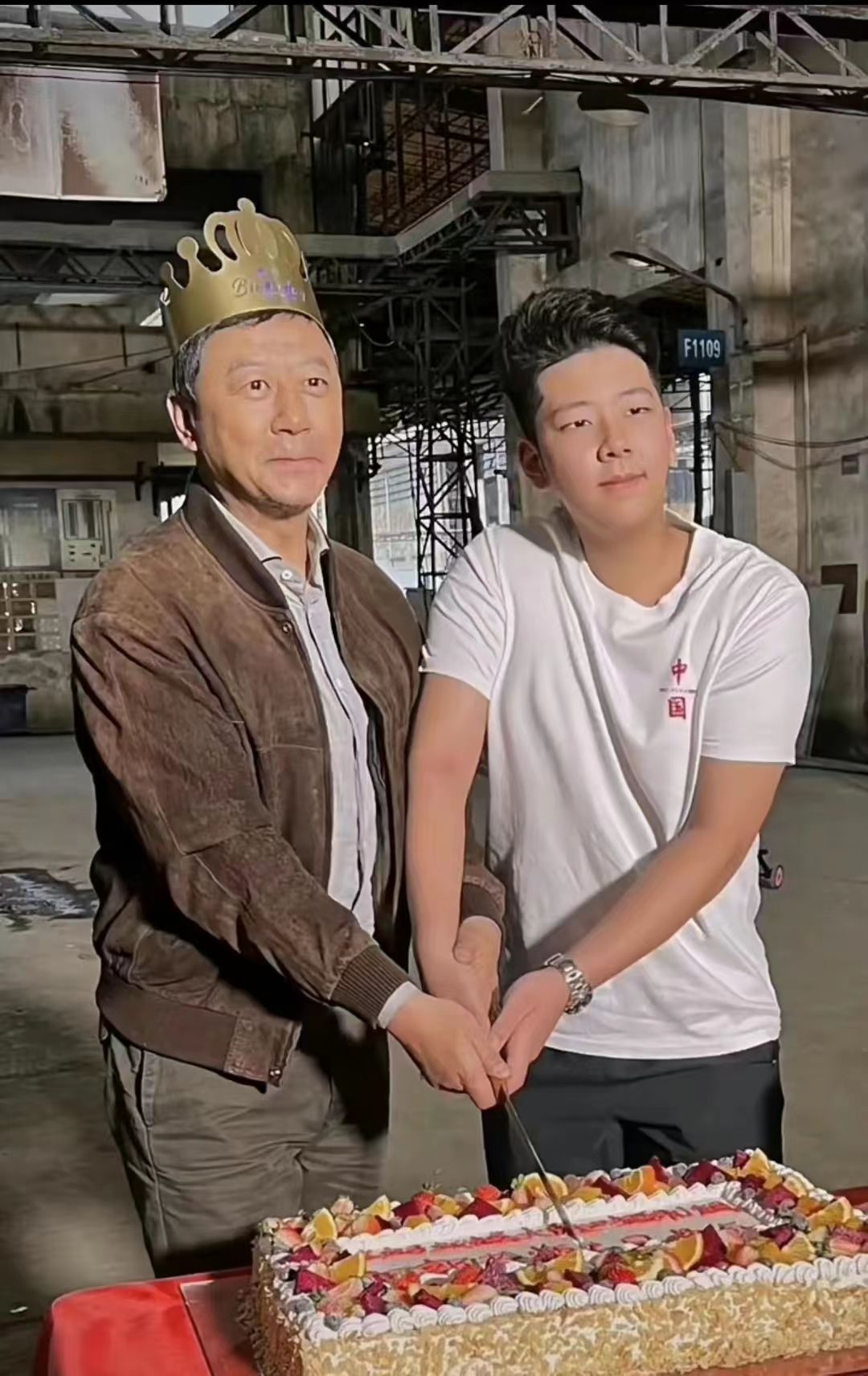 Guo Tao's 14-year-old son lost weight! The facial features are like ...