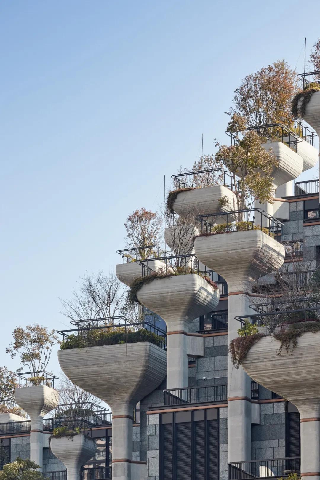 Shanghai's new landmark 'Tian'an Thousand Trees', what other structural ...