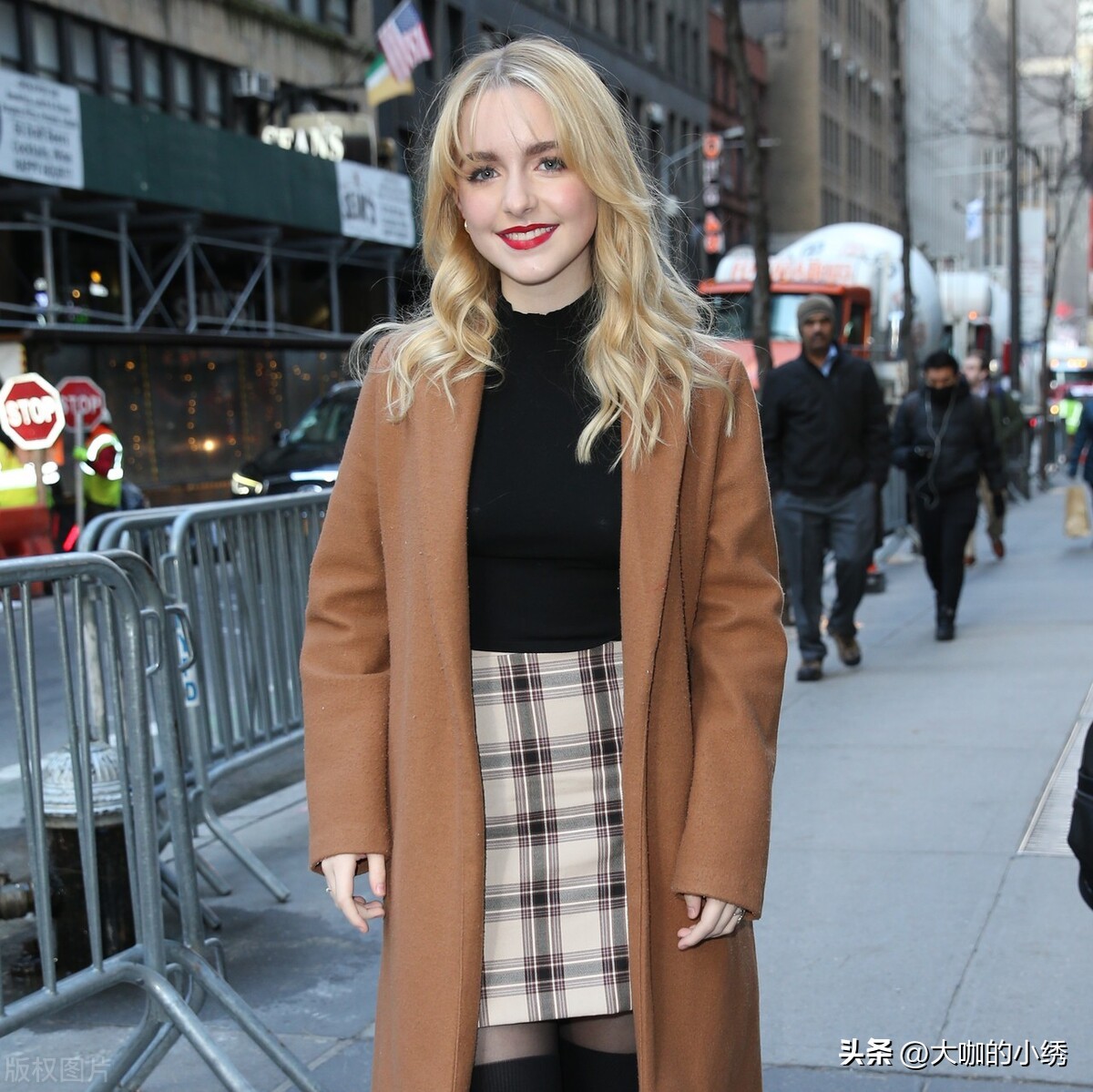 Mckenna Grace Shows Off Post-Op Scar in NYC - iNEWS