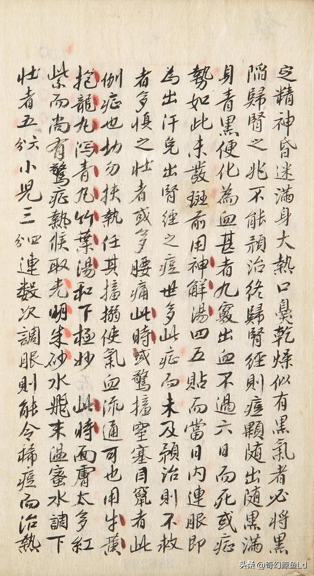 A volume of traditional Chinese medicine manuscripts - iNEWS