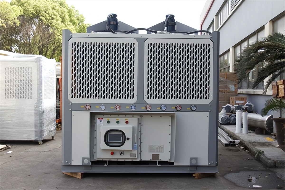What are the functions of screw chiller compressor, condenser ...
