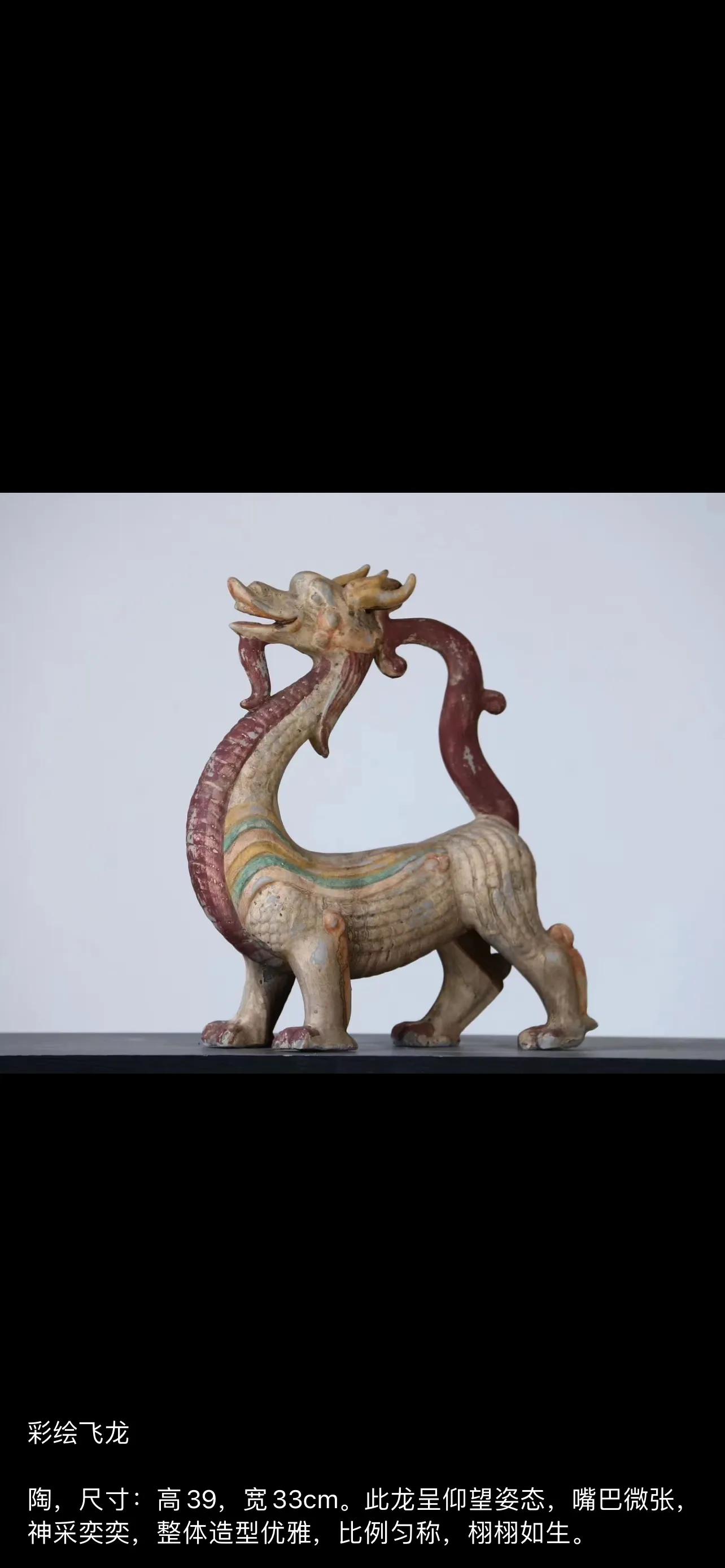 Painted flying dragon pottery - iNEWS