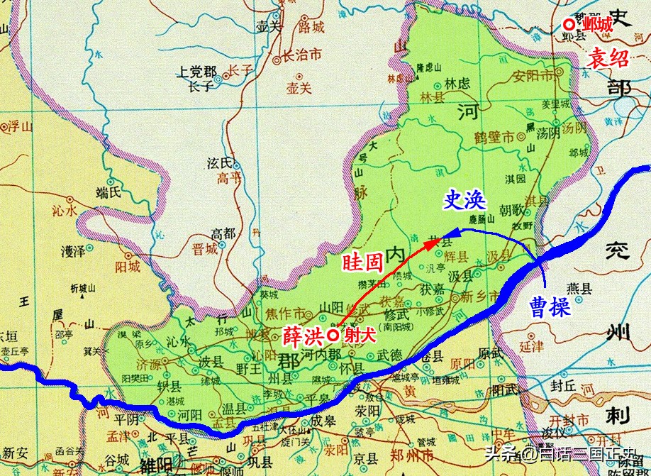 Shi Huan, a disciple of Cao Cao, followed him early on to rule the army ...