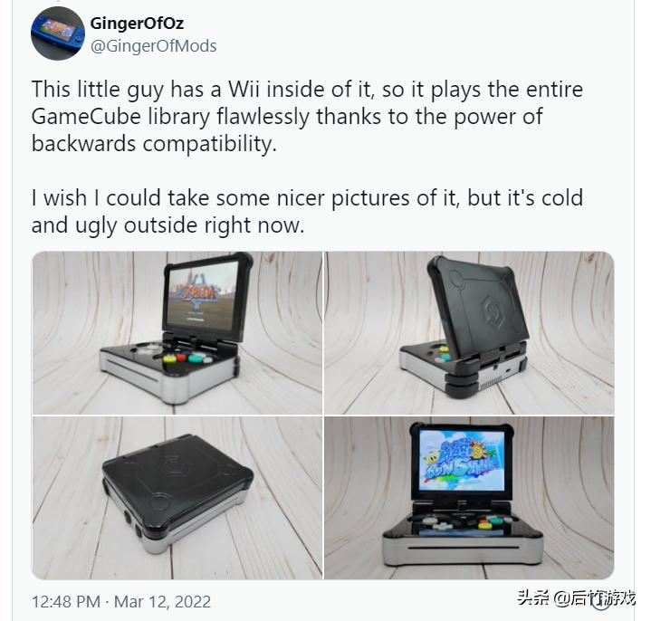 Game master turns NGC console into a foldable GBASP handheld - iNEWS