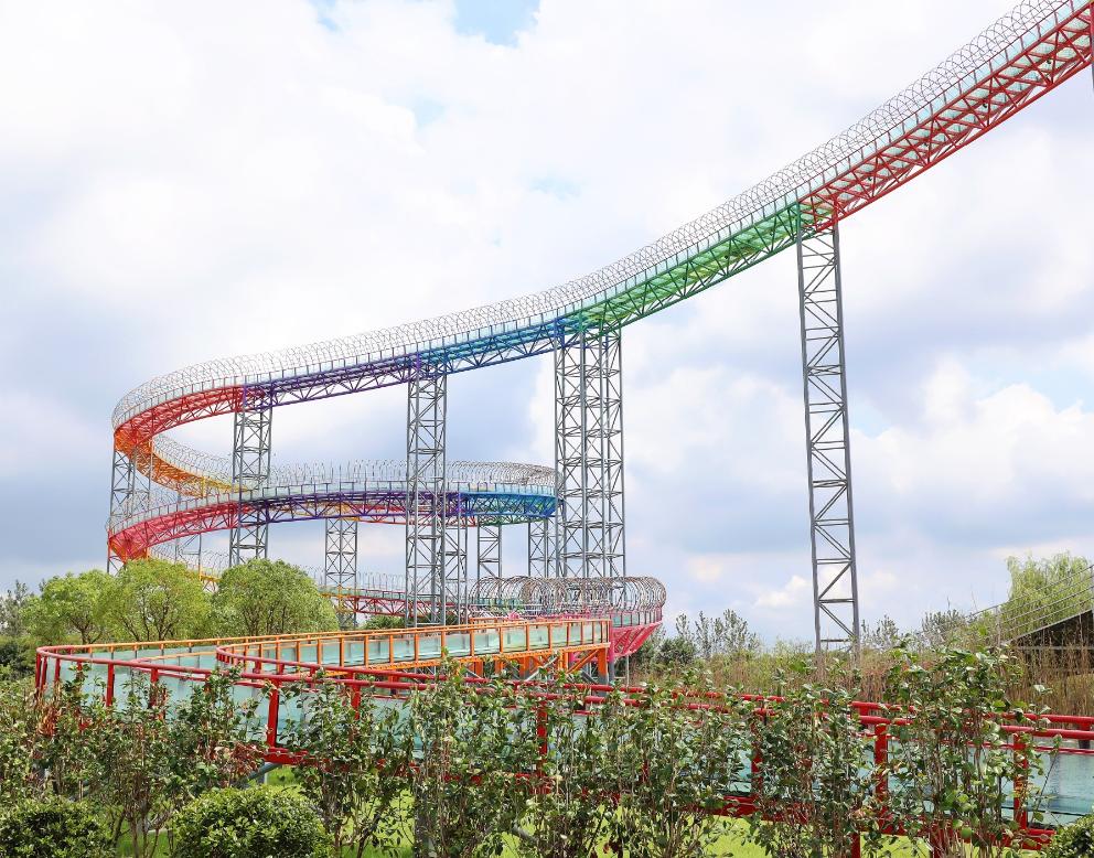 Can glass water slides increase traffic and bring profits?Of course - iNEWS