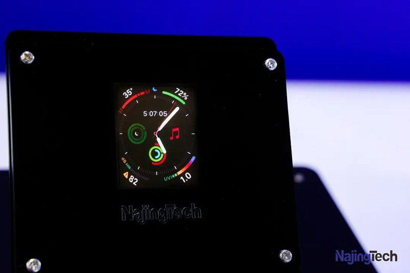 Najing Technology's world premiere of 300PPi inkjet printing AM-QLED ...