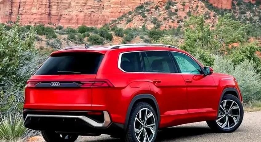 The new Audi Q9 is exposed!Positioned higher than the Audi Q7, equipped ...
