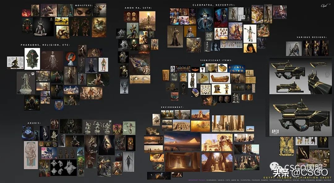 Explore ancient Egypt, the source of Anubis collection skins and easter ...