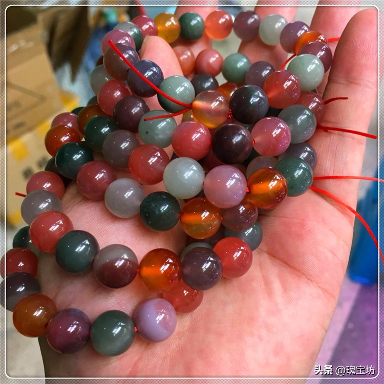 Nanhong agate and Yanyuan agate: the beauty of color and the difference ...