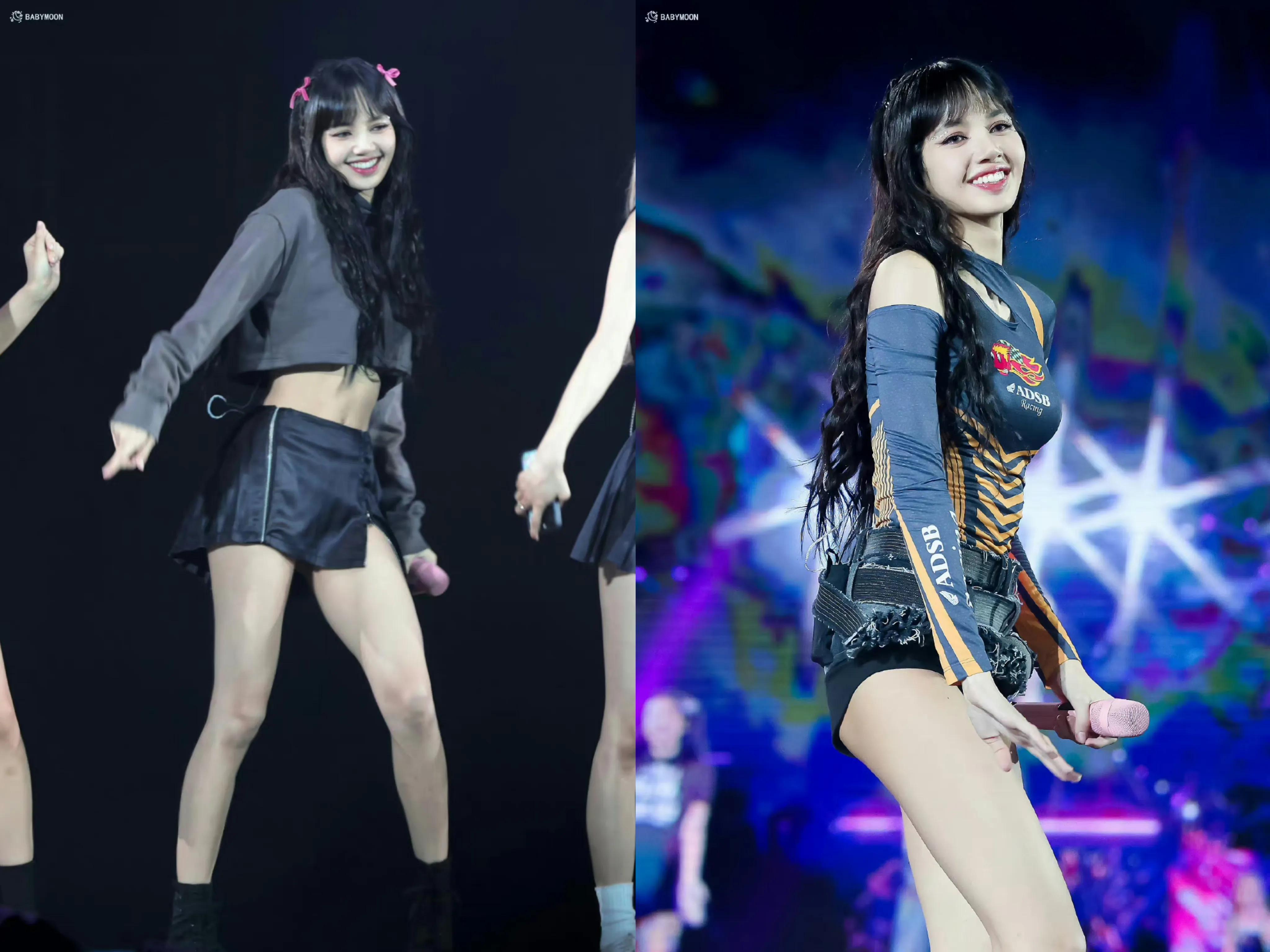 Lisa's legs are so straight, do you like them? Only Han Yu dares to ...